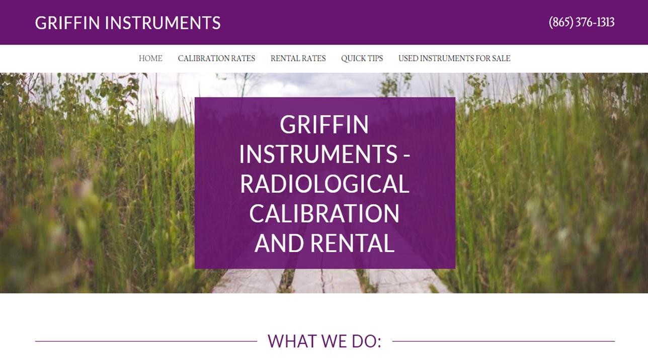 Griffin Instruments | Calibrating Services