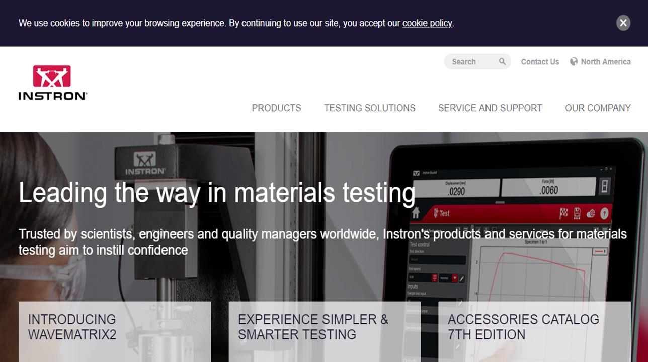 Instron® Corporation | Calibrating Services