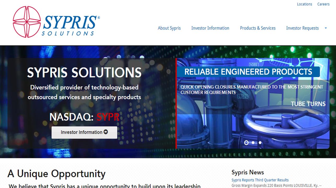Sypris® | Calibration Services Companies