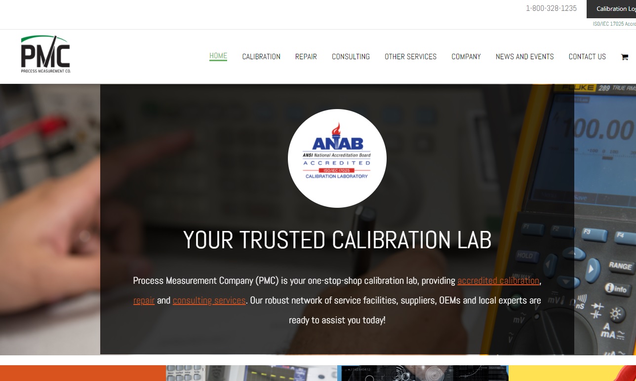 Process Measurement Company | Calibrating Services