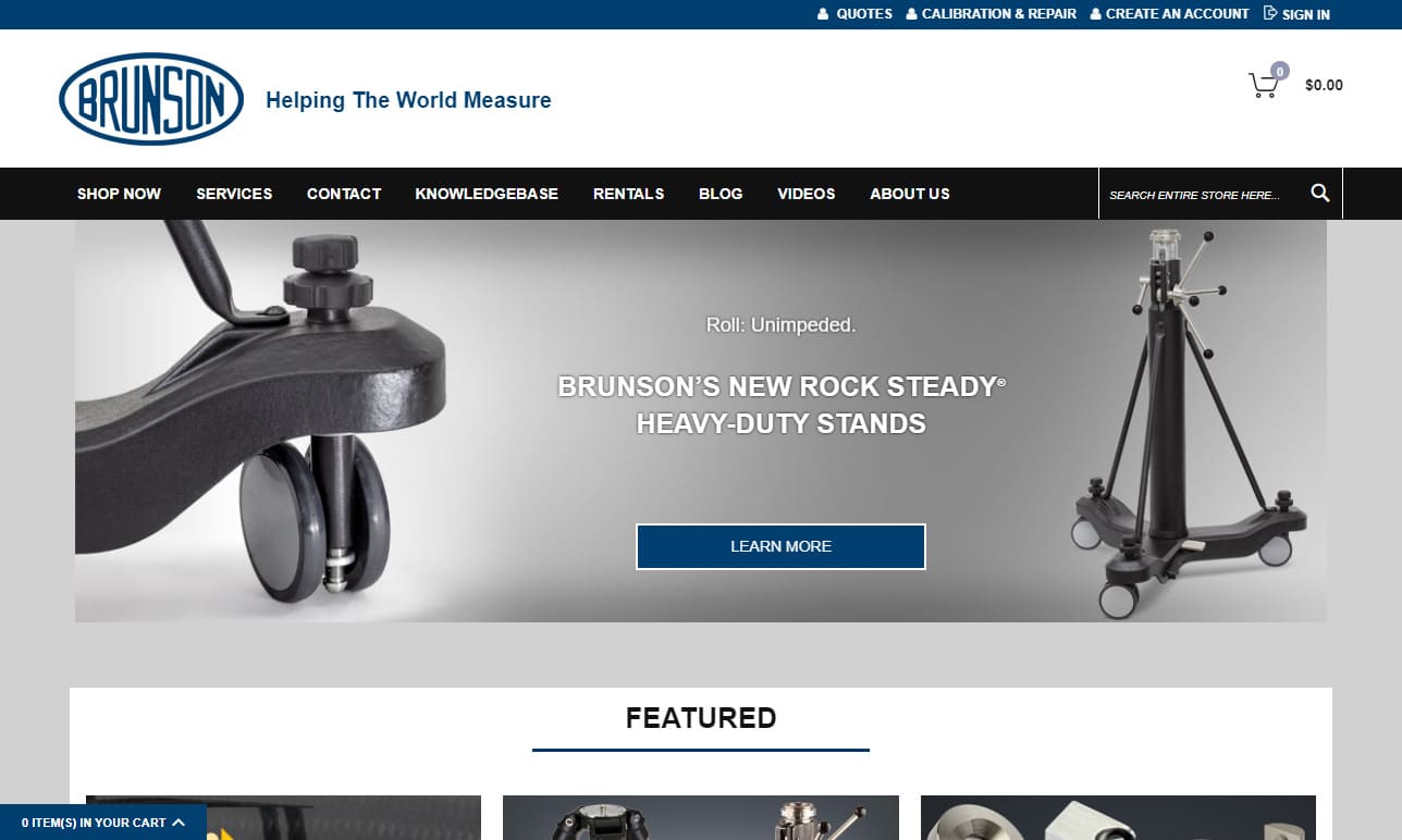 Brunson Instrument | Calibration Service Companies