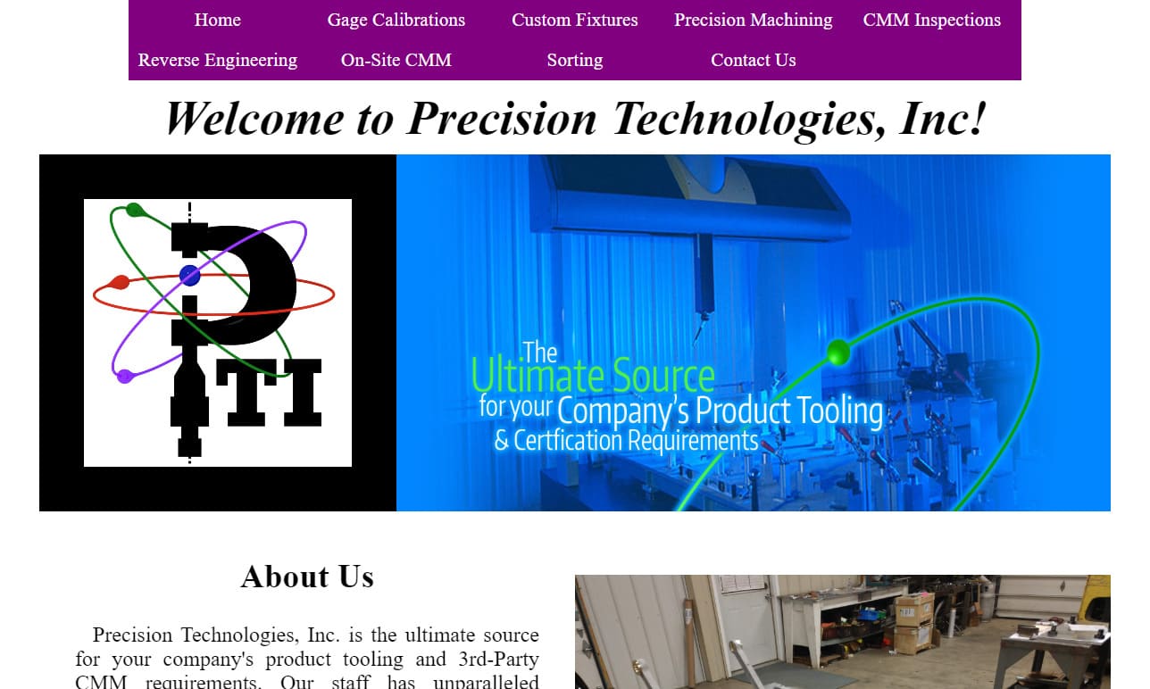 Precision Technologies Inc. | Calibration Service Companies